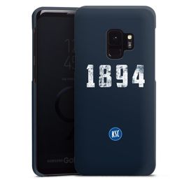 DeinDesign Galaxy S9 Handy Premium Case Smartphone Handyh&uuml;lle Schutzh&uuml;lle matt Karlsruher Sc Ksc Bundesliga Premium Case