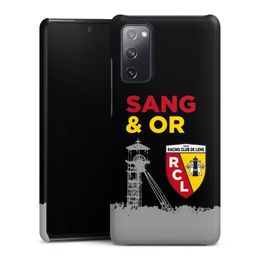 DeinDesign Galaxy S20 FE 5G Handy Premium Case Smartphone Handyh&uuml;lle Schutzh&uuml;lle matt Official Licensed Product Racing Club De Lens Rcl Premium Case
