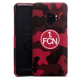 DeinDesign Galaxy S9 Handy Premium Case Smartphone Handyh&uuml;lle Schutzh&uuml;lle matt Logo 1. Fcn 1. Fc N&uuml;rnberg Premium Case