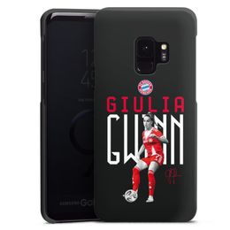 DeinDesign Galaxy S9 Handy Premium Case Smartphone Handyh&uuml;lle Schutzh&uuml;lle matt Fc Bayern M&uuml;nchen Official Licensed Product Giulia Gwinn Premium Case