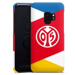 DeinDesign Galaxy S9 Handy Premium Case Smartphone Handyh&uuml;lle Schutzh&uuml;lle matt 1. Fsv Mainz 05 E.V. Official Licensed Product Soccer Premium Case