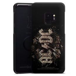 DeinDesign Galaxy S9 Handy Premium Case Smartphone Handyh&uuml;lle Schutzh&uuml;lle matt Official Licensed Product Rock Or Bust Acdc Premium Case