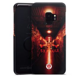 DeinDesign Galaxy S9 Handy Premium Case Smartphone Handyh&uuml;lle Schutzh&uuml;lle matt Fc St. Pauli Official Licensed Product Premium Case