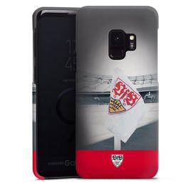 DeinDesign Galaxy S9 Handy Premium Case Smartphone Handyh&uuml;lle Schutzh&uuml;lle matt Vfb Stuttgart Bundesliga Official Licensed Product Premium Case