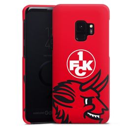 DeinDesign Galaxy S9 Handy Premium Case Smartphone Handyh&uuml;lle Schutzh&uuml;lle matt Devil 1. Fc Kaiserslautern 1. Fck Premium Case
