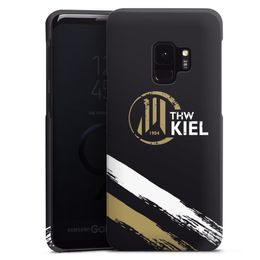 DeinDesign Galaxy S9 Handy Premium Case Smartphone Handyh&uuml;lle Schutzh&uuml;lle matt Logo Handball Thw Kiel Premium Case