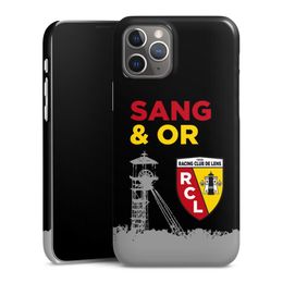 DeinDesign iPhone 12 Pro Handy Premium Case Smartphone Handyh&uuml;lle Schutzh&uuml;lle gl&auml;nzend Racing Club De Lens Official Licensed Product Rcl Premium Case