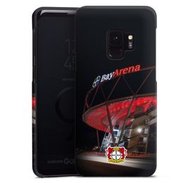 DeinDesign Galaxy S9 Handy Premium Case Smartphone Handyh&uuml;lle Schutzh&uuml;lle matt Official Licensed Product Bayer 04 Leverkusen Stadium Premium Case