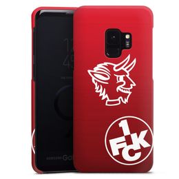 DeinDesign Galaxy S9 Handy Premium Case Smartphone Handyh&uuml;lle Schutzh&uuml;lle matt Devil Official Licensed Product 1. Fc Kaiserslautern Premium Case