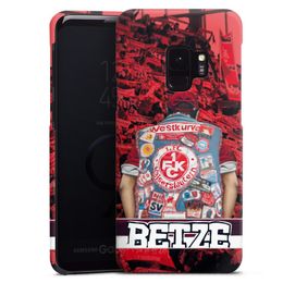 DeinDesign Galaxy S9 Handy Premium Case Smartphone Handyh&uuml;lle Schutzh&uuml;lle matt Official Licensed Product 1. Fc Kaiserslautern 1. Fck Premium Case