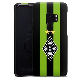 DeinDesign Galaxy S9 Handy Premium Case Smartphone Handyh&uuml;lle Schutzh&uuml;lle matt Stripes Borussia M&ouml;nchengladbach Gladbach Premium Case