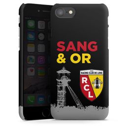 DeinDesign iPhone SE (2020) Handy Premium Case Smartphone Handyh&uuml;lle Schutzh&uuml;lle matt Racing Club De Lens Rcl Official Licensed Product Premium Case