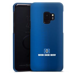 DeinDesign Galaxy S9 Handy Premium Case Smartphone Handyh&uuml;lle Schutzh&uuml;lle matt Hsv Logo Official Licensed Product Premium Case
