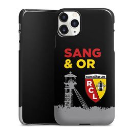 DeinDesign iPhone 11 Pro Max Handy Premium Case Smartphone Handyh&uuml;lle Schutzh&uuml;lle gl&auml;nzend Racing Club De Lens Rcl Official Licensed Product Premium Case