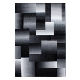 Ayyildiz Flachwebeteppich Miami Schwarz ca. 140x200cm