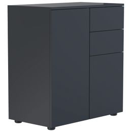 Kommode DALOSA Anthrazit ca. 70x77x39 cm