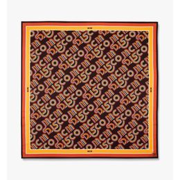 MCM Schal aus Bio-Seide mit Disco-Monogramm MEFGAMM074B001