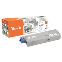 Peach O4648/49 Toner XL cy ersetzt OKI 46490607 f&uuml;r z.B. OKI C 532 DN, OKI C 542 DN, OKI MC 563 DN, OKI MC 573 DN (wiederaufbereitet)