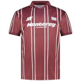 Jack & Jones Herren Gro&szlig;e Gr&ouml;&szlig;en | Jack&Jones Trikot-Shirt mit Stretch Farbe weinrot Gr&ouml;&szlig;e: 3XL
