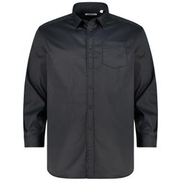 Herren Gro&szlig;e Gr&ouml;&szlig;en | Pfundskerl Freizeithemd mit Stretch Farbe schwarz Gr&ouml;&szlig;e: XXL