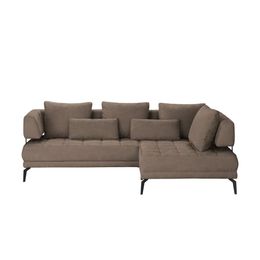 switch Ecksofa Giotto braun Ma&szlig;e (cm): B: 242 H: 85 T: 176.0 Sofas > Sofas nach Material > Stoffsofas &raquo; Sofa DE