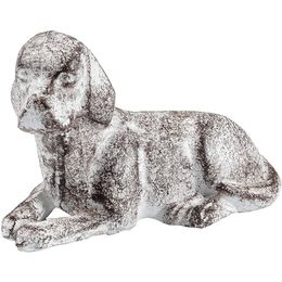 T&uuml;rstopper AMBIENTE HAUS "T&uuml;rstopper aus Gusseisen - Hund liegend", grau, B:16cm H:10cm T:7cm, Gusseisen, T&uuml;rstopper