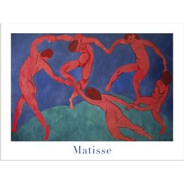 Wandbild Artland "Der Tanz. 1909-10", rot (farbe bild(er): farbig), B:120cm H:80cm, Bilder, als Alubild, Leinwandbild, Poster, Wandaufkleber in verschied. Gr&ouml;&szlig;en