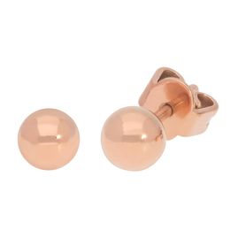Paar Ohrstecker TITANIA "Titanohrstecker", rosa (ros&eacute;goldfarben), Ohrringe, Damen, Titan