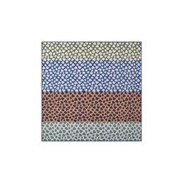 Modetuch Codello "Codello Tuch", Damen, blau, Obermaterial: 100% Polyester PES., Modet&uuml;cher, Herz-Allover