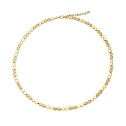 Collier TITANIA "Titancollier", gold (goldfarben), Halsketten, Damen, Titan, Collier