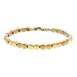 Armband TITANIA "Titanarmband", gold (goldfarben), Armb&auml;nder, Damen, Titan, Armband