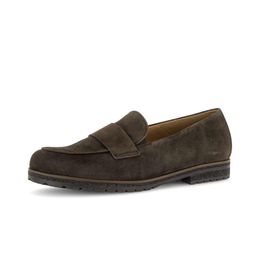 Slipper Gabor "Slipper", Damen, Gr. 35,5, braun, Schuhe Slipper