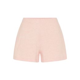 Pyjamashorts Copenhagen Studios, Damen, Gr. 32/34, N-Gr, rosa, Feinripp, Obermaterial: 92% Modal, 8% Elasthan, unifarben, bequem kurz, Hosen, aus hochwertiger Rippqualit&auml;t