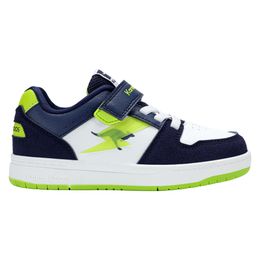 Sneaker Kangaroos "K-CP DASH EV", M&auml;dchen, Gr. 26, dk navy, lime, Synthetik, Schuhe Sneaker