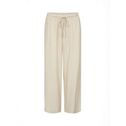 Chinohose soyaconcept "Soya Concept Trouser SC-FABRINA", Damen, Gr. L, Normalgr&ouml;&szlig;en, 1661 sand, Obermaterial: 90% Viskose, 10% Polyamid, Hosen Chinohose