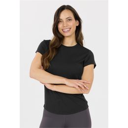 ENDURANCE ATHLECIA Funktionsshirt ATHLECIA "Miwa", Herren, Gr. 34, schwarz, 62% Polyester, 33% Polyamid, 5% Elasthan, unifarben, normal, Rundhals, Shirts Funktionsshirt, mit Quick Dry-Technologie