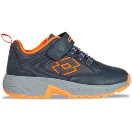 Sneaker Lotto, Damen, Gr. 25, orange (navy, fr.orange), Synthetik, Textil, mehrfarbig, Schuhe Sneaker, - in kinderfu&szlig;gerechter Passform