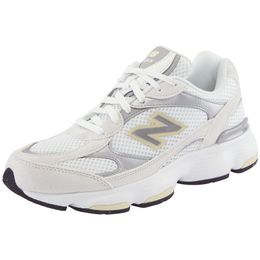Sneaker New Balance "603", Damen, Gr. 37,5, wei&szlig; (nb 103 wei&szlig;, sea salt), Leder, Textil, Schuhe Sneaker, inspiriert vom 9060