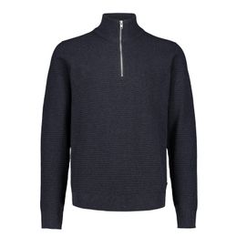 Troyer LINDBERGH "Troyer Relaxed Fit", Herren, Gr. L, charcoal, Obermaterial: 60% Baumwolle, 40% Polyester, Pullover Troyer