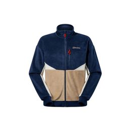 Fleecejacke Berghaus "Berghaus Fleecejacke", Damen, Gr. S, dusk, kelp, wei&szlig; bone, Obermaterial: 100% Polyester PES., regular fit, Rundhals, Jacken Fleecejacke, mit kuschligen Rippb&uuml;ndchen