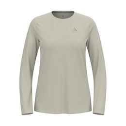 Odlo Zeroweight Chill-Tec T-Shirt Crew Neck l/s Bekleidung Damen grau