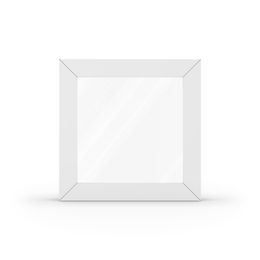 Kunststofffenster Wei&szlig;, aluplast Ideal 4000,510 x 510 mm, 1-teilig festverglast, individuell konfigurierbar