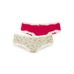 Lascana Hipster mehrfarbig Gr. 32/34 f&uuml;r Damen. Bequem. Nachhaltig.