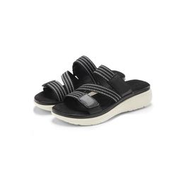 Vivance Pantolette 'Sandale, offener Schuh, Sandalette, Sommerschuh,' schwarz Gr. 38 f&uuml;r Damen