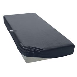 Spannbettlaken Elegante "Mako-Jersey", grau (quartz), 1 Stk., Mako-Jersey, 140-160x190-220 28cm, Mako-Jersey, Obermaterial: 97% Baumwolle, 3% Elasthan, Bettlaken, Spannbettlaken, in hochwertiger Qualit&auml;t mit Elasthan-Anteil