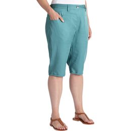 sheego Damen Bermudas mit weiterem Oberschenkel ozean Gr&ouml;&szlig;e 50