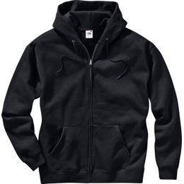 Fruit of the Loom Damen Longsweatshirt schwarz Gr&ouml;&szlig;e 8