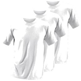 H.I.S. Herren T-Shirt wei&szlig; Gr&ouml;&szlig;e L
