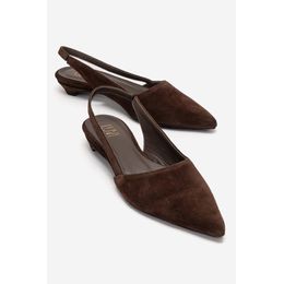 Berlina Leder-Slingback-Pumps
