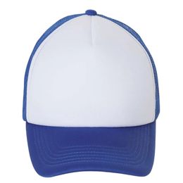 SOLS - "Bubble" Baseball-M&uuml;tze (Wei&szlig;/K&ouml;nigsblau)